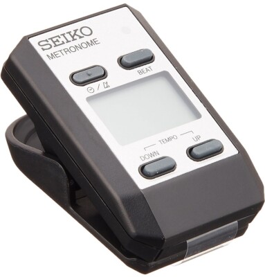 Seiko DM51 Clip-on Metronome, Silver color | eBay