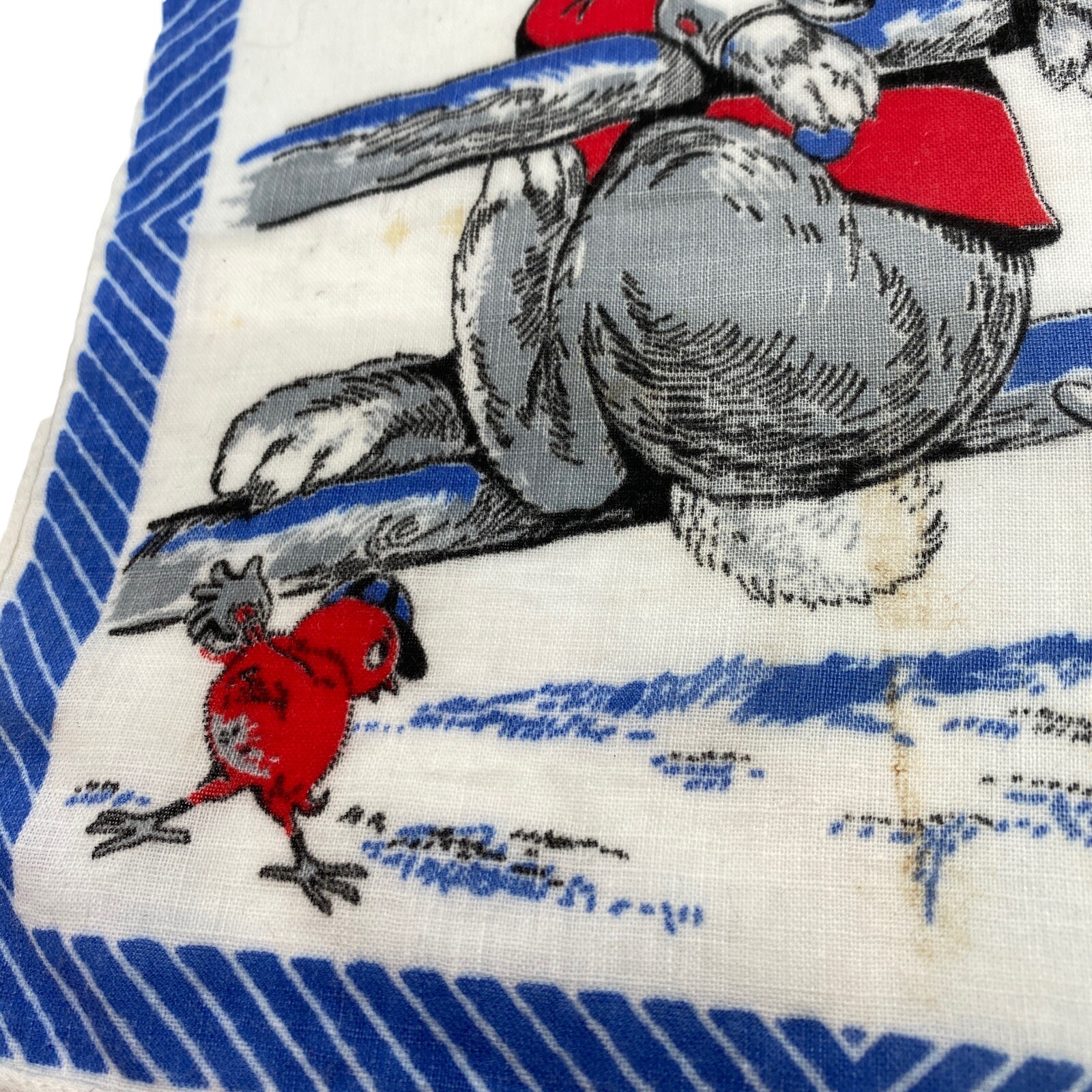 Vtg 1950's Anthropomorphic Tom Lamb Birds Play Baseba… - Gem