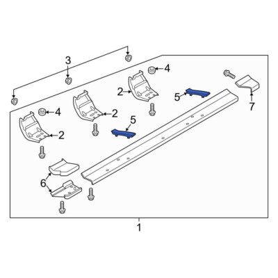 Genuine Ford Expedition F-150 F-250 F-350 Running Board Step Pad FL3Z ...