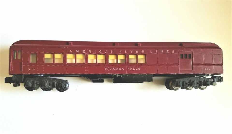 American Flyer #953 Pullman Heavyweight Combo Car - C/6 Niagara Falls ...