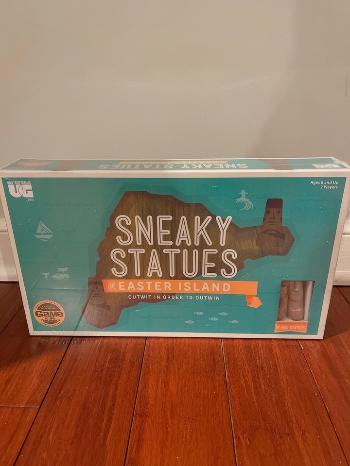 NEW Sealed - University Games Sneaky Statues of Easter Island - Game of ...