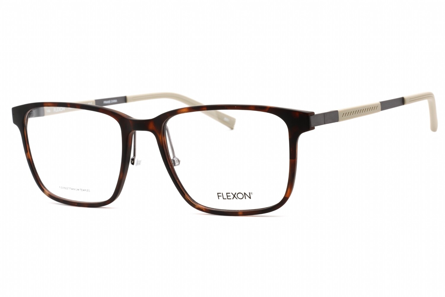 NEW Flexon FLEXON EP8004-246 Matte Dark Tortoise Eyeglasses ...