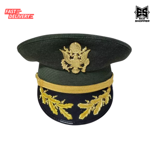 US Army Field Grade Officer Service Dress Greens wool Hat Cap All Sizes ...