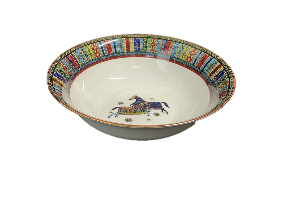 Imperial 58 pc Rare Luxury Greek Horse Cheval Banquet Dinner Set ...