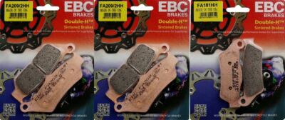 EBC HH front & rear brake pads set - KTM 950/990 2004-2012 _FA209/2HH ...