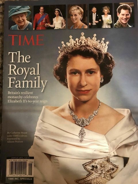Time Magazine Queen Elizabeth II 60 Year Reign The Royal Family Special ...