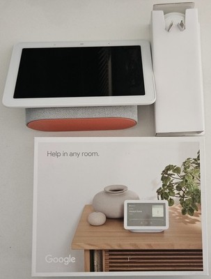 Google Home Hub 1st Gen Smart Display Chalk H1A GA00516-AU AU Plug Free ...