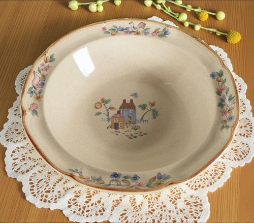 International China HEARTLAND Vegetable Bowl Stoneware Farm Scene ...