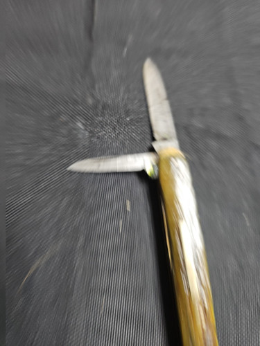 GRIFFON CUTLERY WORKS FOUR (4) BLADE EQUAL END POCKET KNIFE Bone/Wood ...