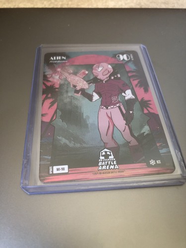 2025 Battle Arena Alpha Update Alien MI-98 CJ Abrams SSP Miami Ice Bo ...