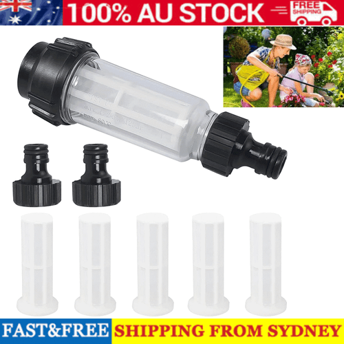 G3/4'' Transparent Inline Mesh Strainer Water Pump Filter Irrigation ...