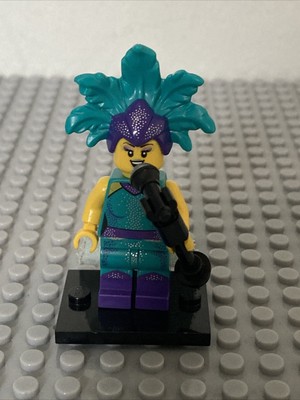 Lego Minifigure Series 21 - Cabaret Singer with Microphone | eBay UK