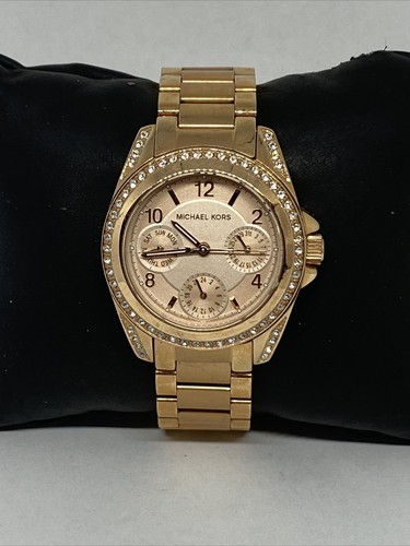 Michael Kors Blair MK5613 Women's Stainless Steel Analog Dial Quartz ...