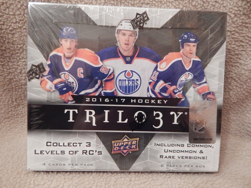 2016-17 Upper Deck Trilogy NHL Hockey Hobby Box - Factory Sealed | eBay