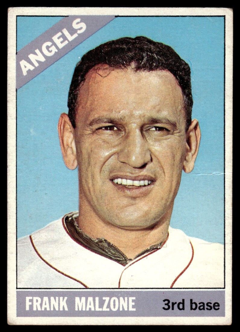 1966 Topps Frank Malzone California Angels #152 | eBay