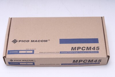 Pico Macom MPCM45-R Universal Chassis Single A/V Mini-Modulator Channel ...