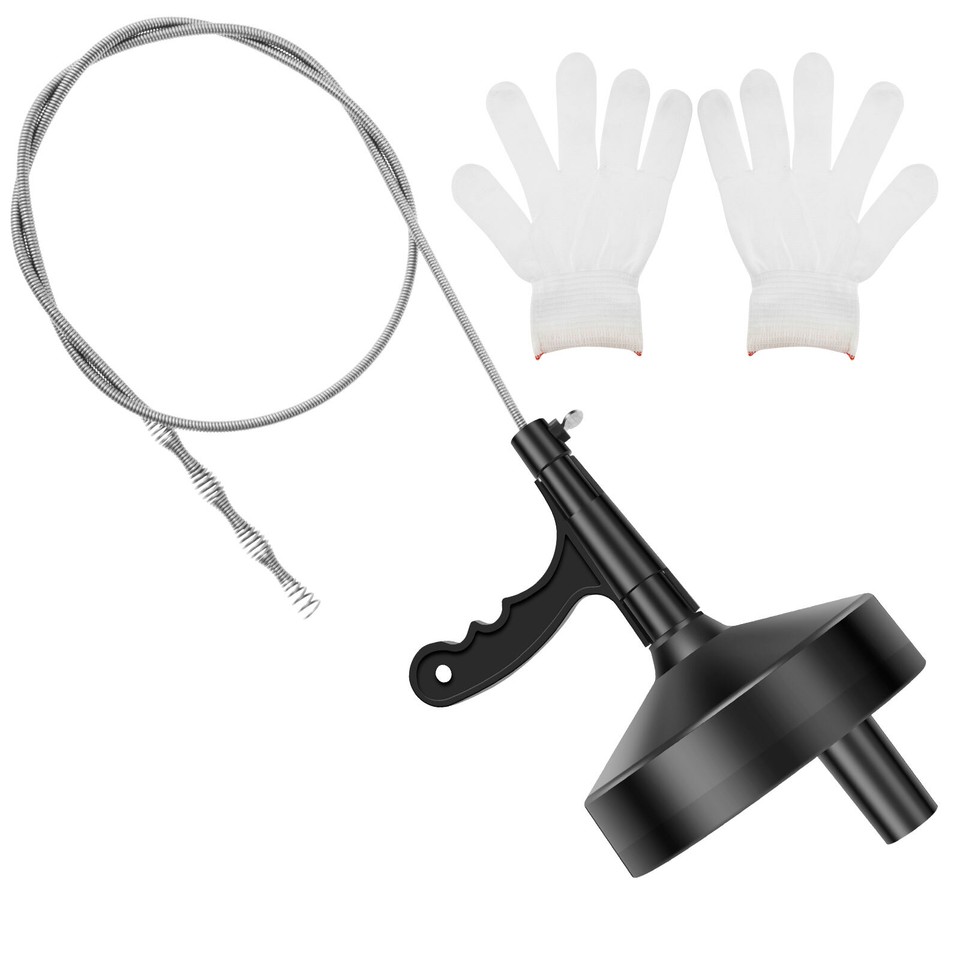 Auger Clog Remover Tool Sturdy Drain Unclog 10m Long Spring Unclog Pipe ...
