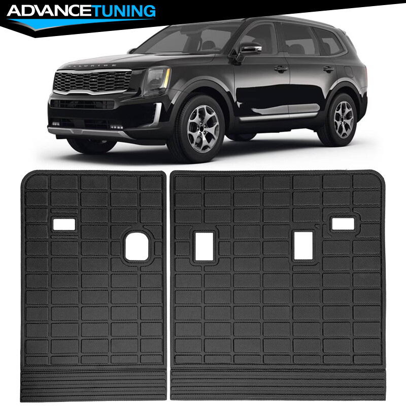 Fits 20-24 Kia Telluride Heavy Duty Backrest Mats Rear Seat Back ...