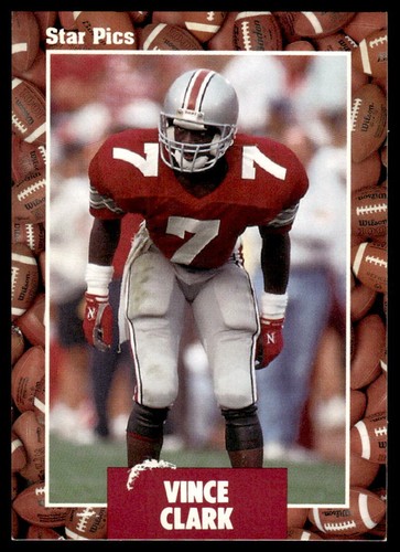 1991 Star Pics #77 Vinnie Clark Near Mint or Better | eBay
