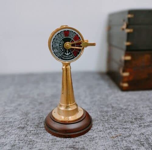 Antique Brass Telegraph Vintage Maritime Ship Telegraph Collectible ...