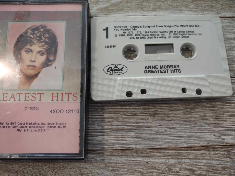 1980 Anne Murray - 10 Greatest Hits - Cassette Tape | eBay