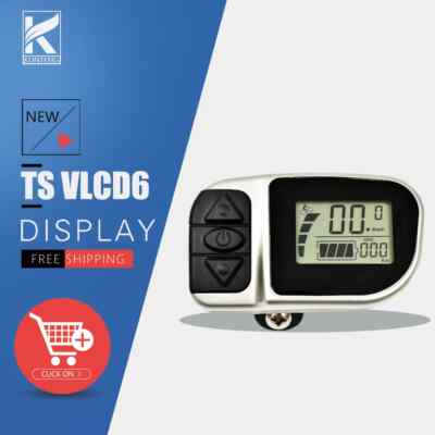 Electric Bicycle VLCD6 Display 6 Pin for TONGSHENG Mid Drive Motor | eBay