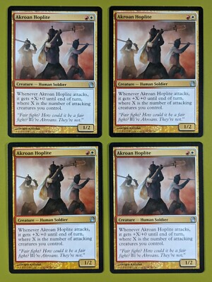 Akroan Hoplite x4 Theros 4x Playset Magic the Gathering MTG | eBay