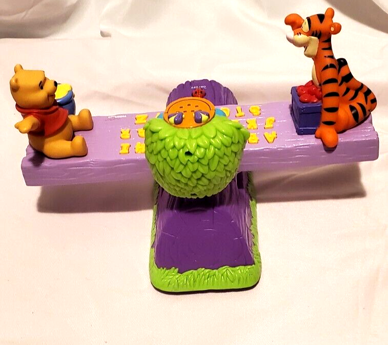 Disney Winnie The Pooh Alphabet Teeter Totter Toy Tiger Electronics | eBay