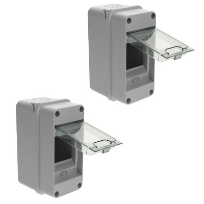 Efficiently Manage Power with 2PCS IP65 Rated Wall Mounted Junction ...