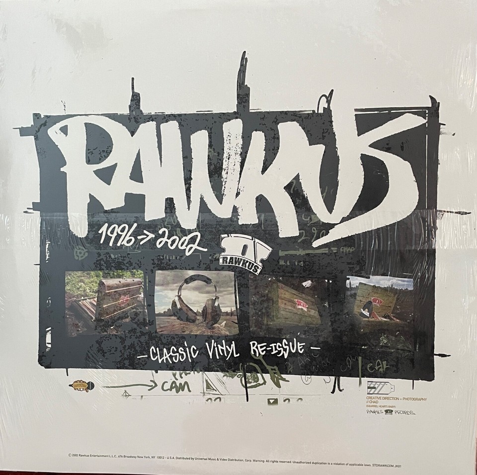 Rawkus Classic Vinyl Re-Issue Eminem Any Man / Pharoahe Monch & Shabaam ...