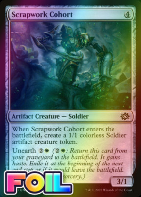 x1 Scrapwork Cohort BRO MTG 37/287 FOIL COMMON M/NM 1x | eBay