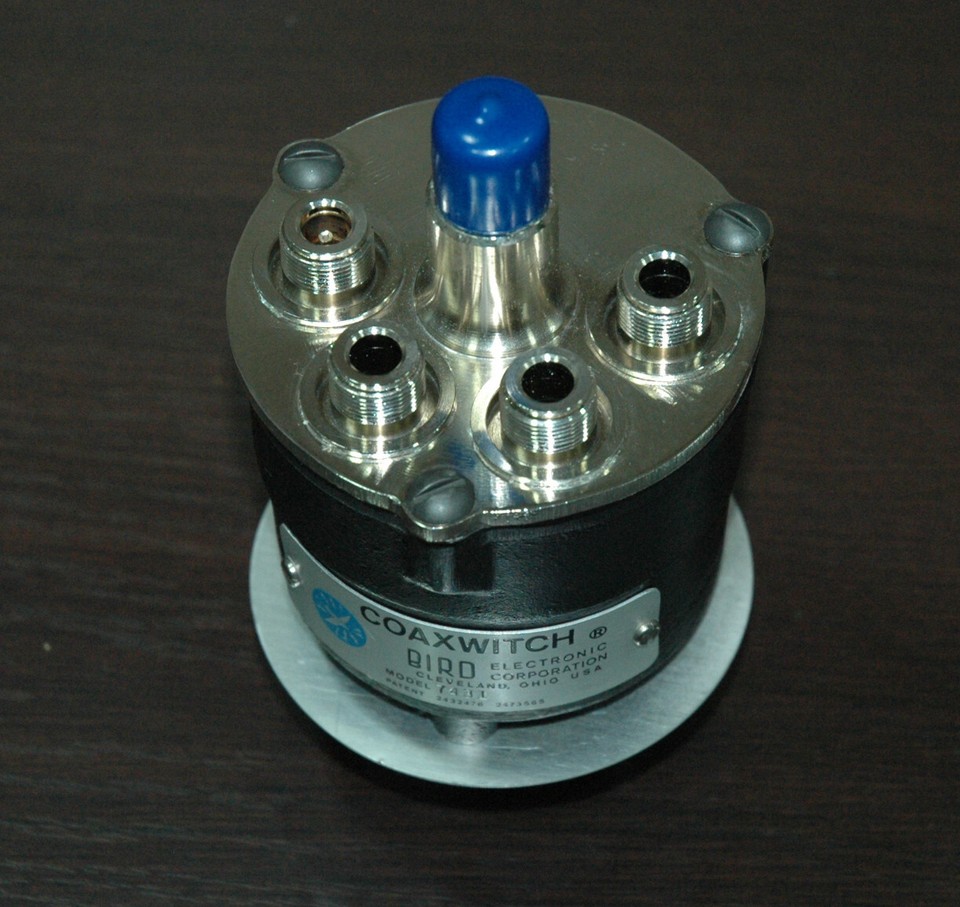 NEW/NOS/NIB -BIRD 7431 COAXIAL SWITCH- COAXWITCH 7431 - SWITCH-4 ...