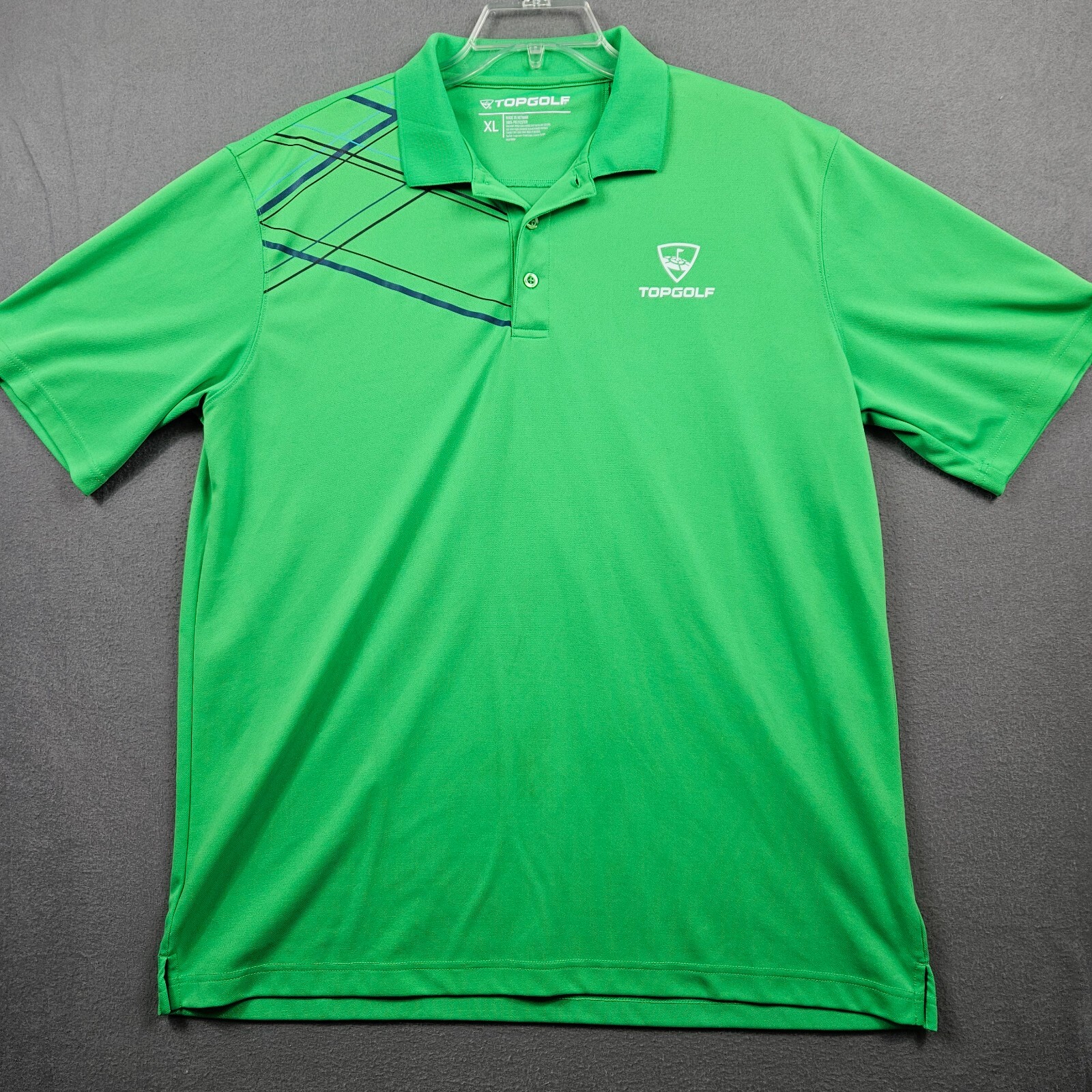 Top Golf Polo Shirt Employee Uniform Green Mens XL - Gem