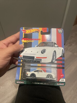 Hot Wheels 1:64 Car Culture 2021 C - 1986 White Porsche 959 Diecast ...