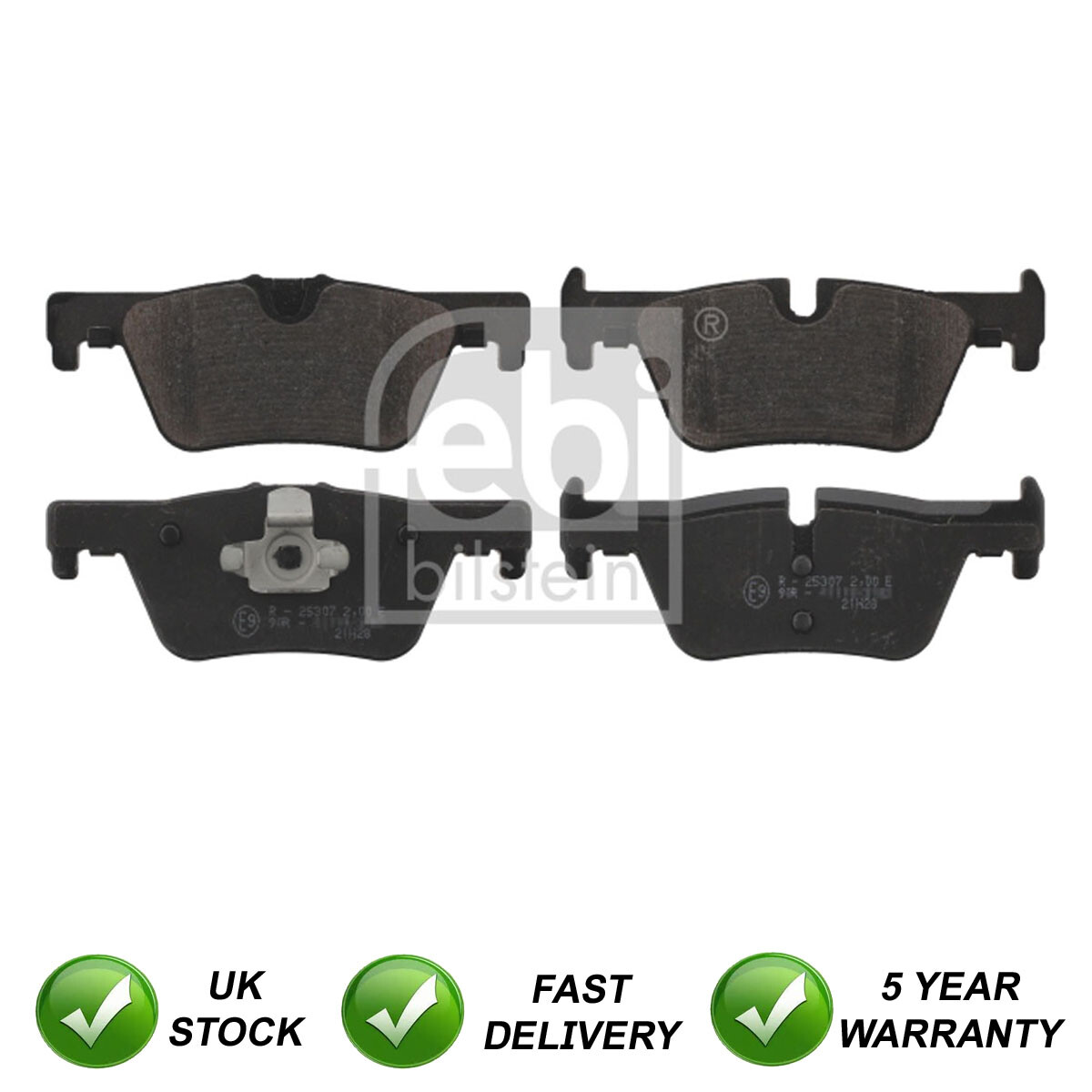 Brake Pads Set Rear SJR Fits BMW 3 Series 1 2 4 #1 34216873093 | eBay UK