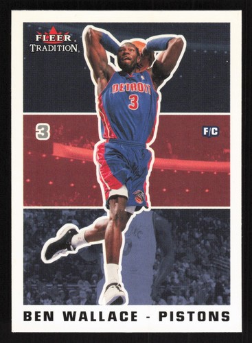 2003-04 Fleer Tradition #94 Ben Wallace Card TCCCX | eBay