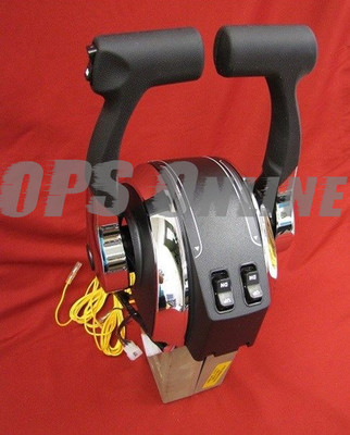 Mercury Outboard Twin Engine Console Mount Control w/ Trim- 8M0075245 ...