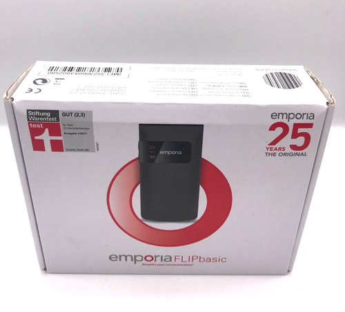 Emporia FLIP Basic Mobile Phone F220 Black - Brand New Boxed (SG121I ...