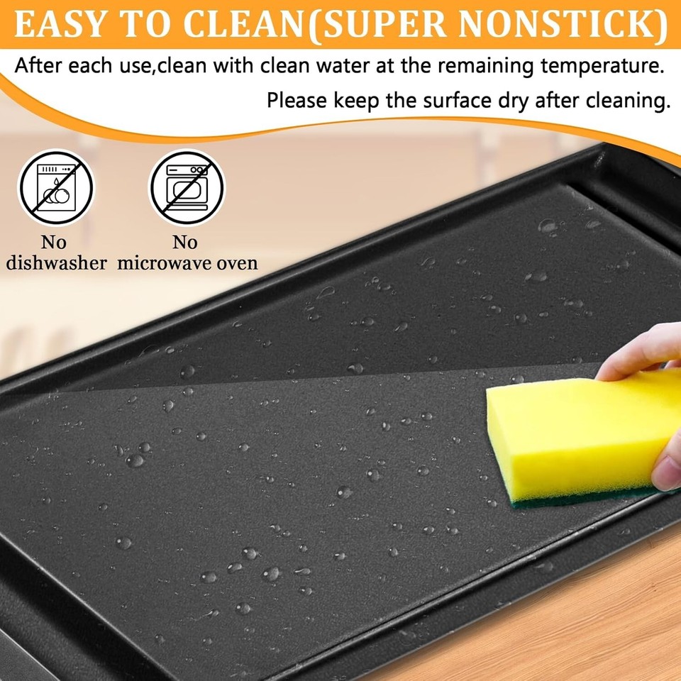 GE Gas Stove Center Griddle Plate | WB31X24738 Heavy Duty Cast Iron ...