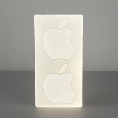 2 ORIGINAL APPLE OEM AUTHENTIC GENUINE STICKER SHEETS WHITE LOGOS 2 ...