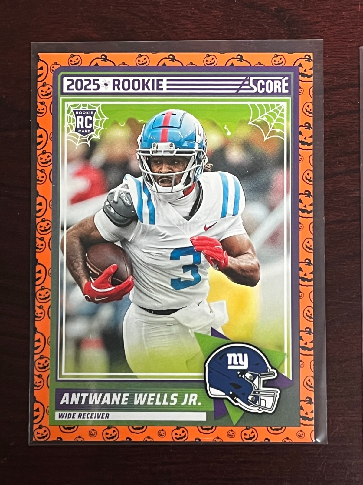 Antwane Wells Jr. 2025 Panini Score A Treat RC Rookie #67 - New York ...