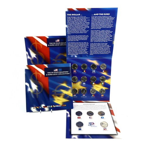 2002 State Quarters & Euro Coin Collection OGP COA SKU:CPC3016 | eBay