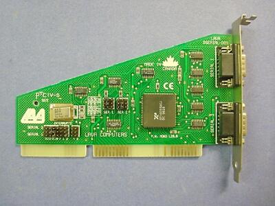 16BITISASERIALCARD LAVA DUAL SERIAL ISA 9PIN MANUAL JUMPERS WORKS IN ...