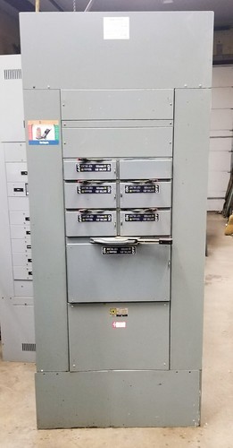 Square D QMB Series E1 3Ph 4W 208Y/120 Volt 800A 800 Amp Panelboard ...