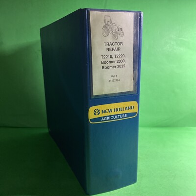 Equipment Manual: Tractor Repair T2210 T2220 Boomer 2030 2035 New ...