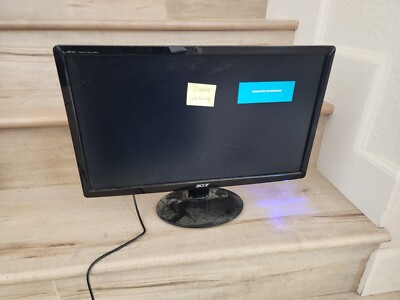 Acer S201HL bd Black 20 Inch Widescreen Flat Panel LED Backlight LCD ...