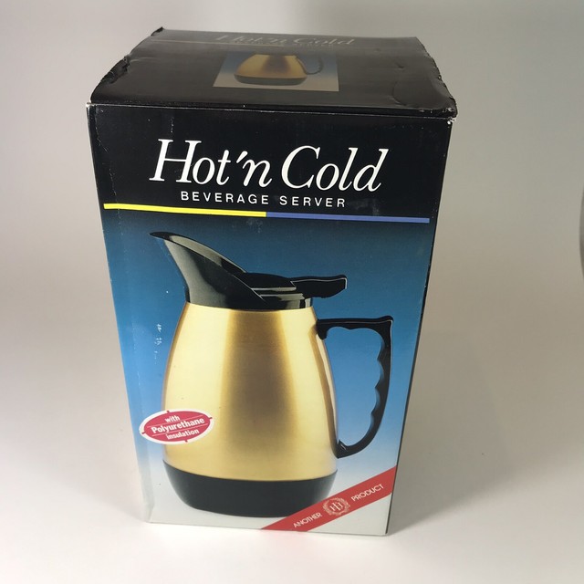 Hot Cold Beverage Server Pitcher 32 Oz Hormel Corp Triple Wall ...