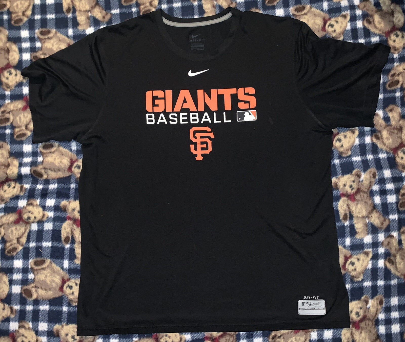 Rare Nike San Francisco Giants MLB Authentic Collecti… - Gem