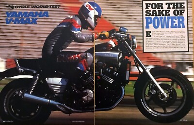 1985 Yamaha V-Max Motorcycle Road Test Technical Data Photos Review ...
