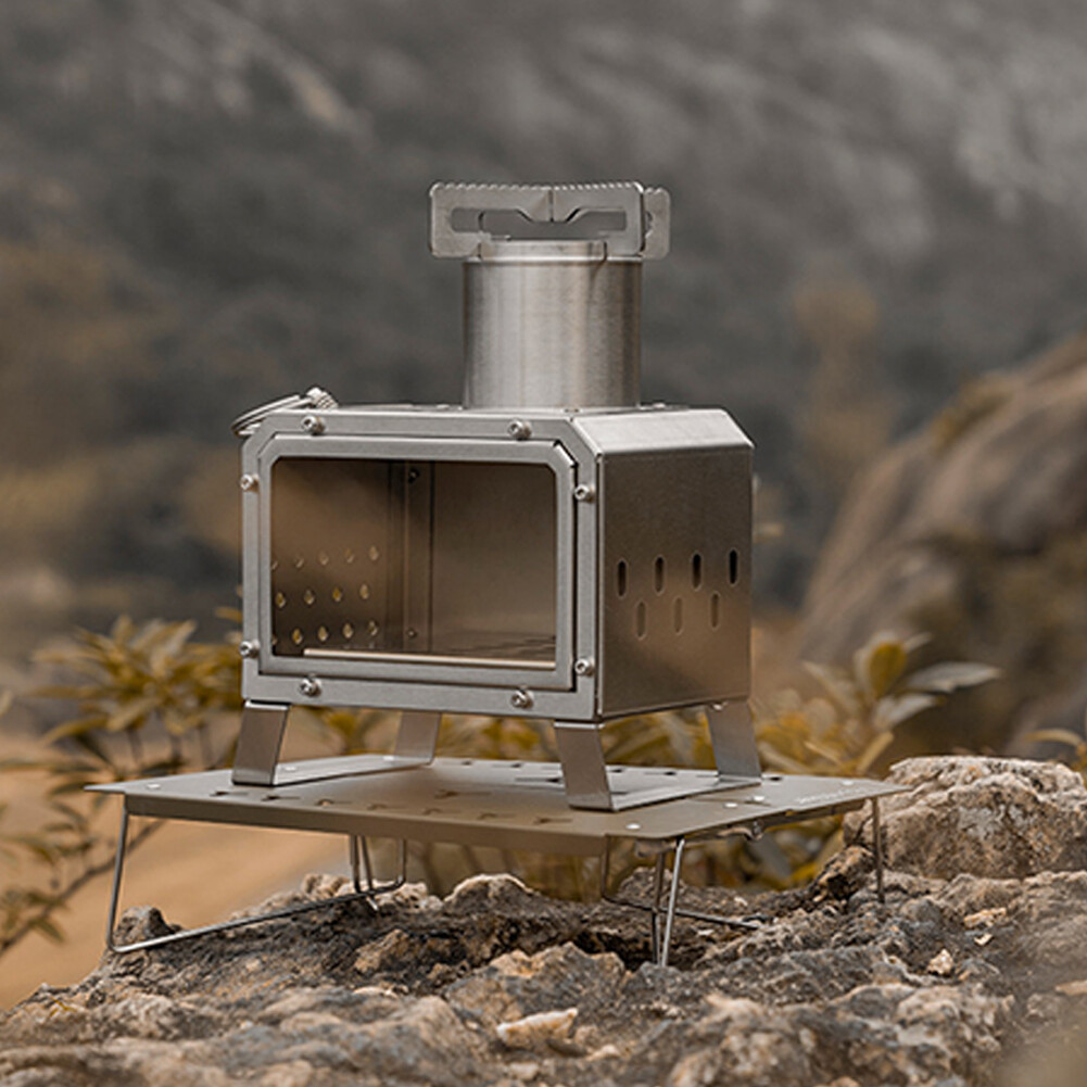 Large Portable Fire Wood Stoves Outdoor Camping Stove Portable Hot Tent ...